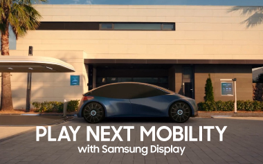 Play Next Mobility with Samsung Display