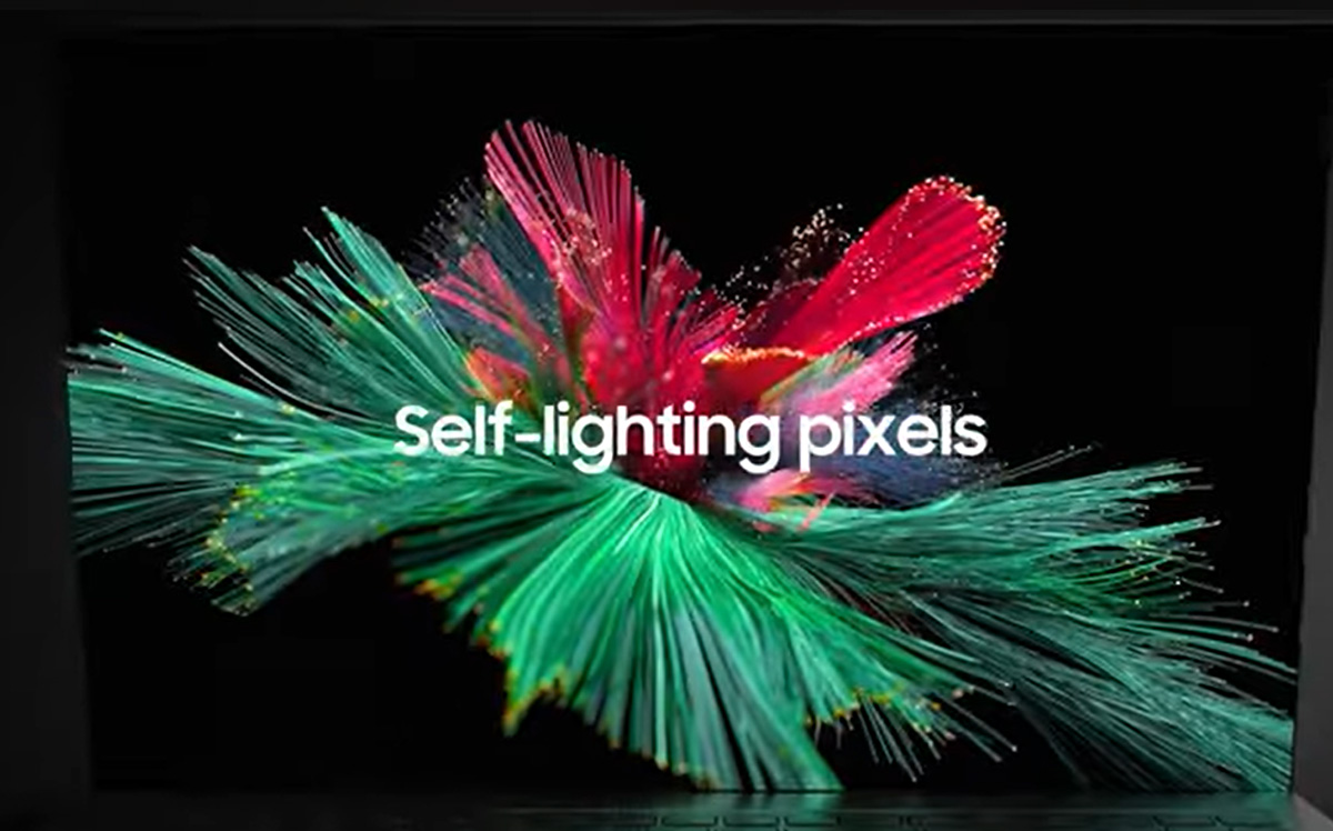 Samsung OLED for Mobile PC: Self lighting superiority
