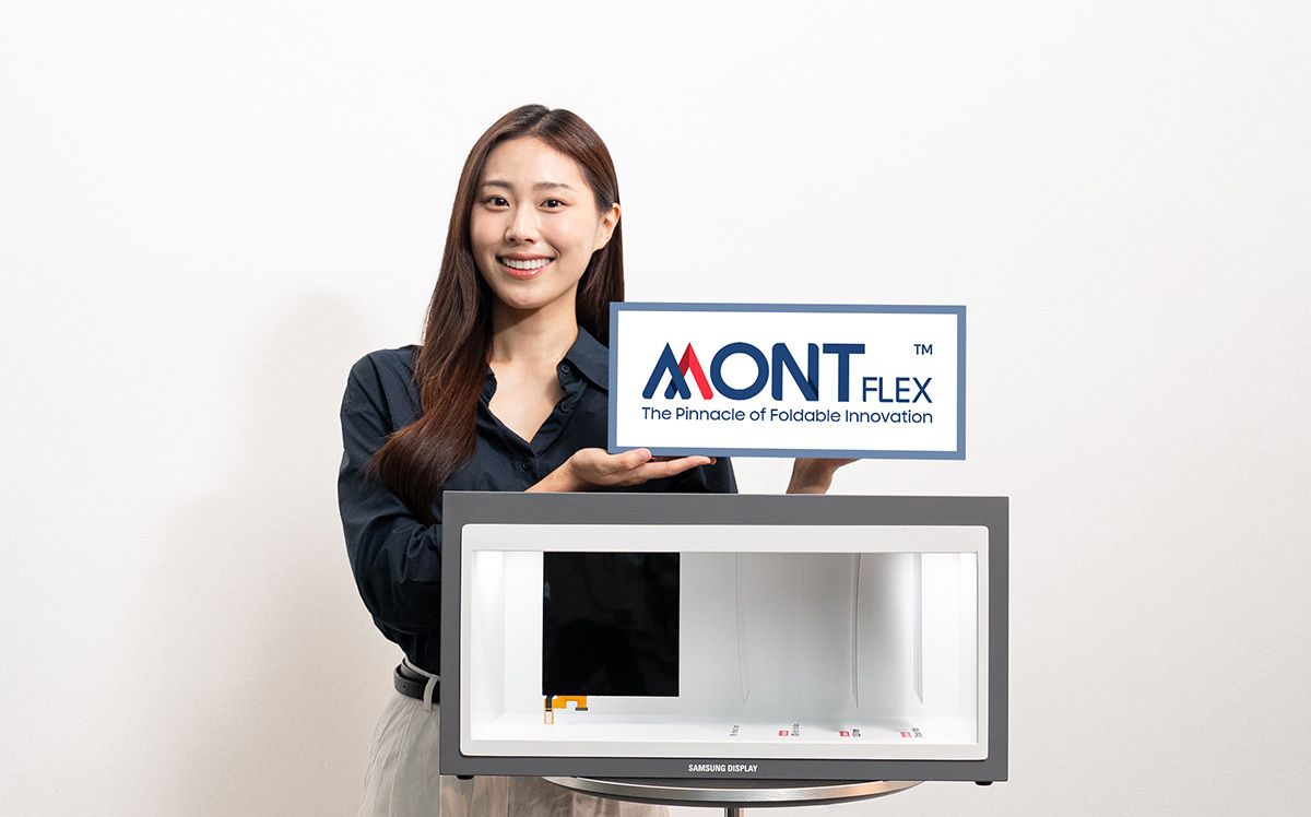 Samsung Display Unveils 'MONT FLEX™,' its Leading Foldable Technology Brand