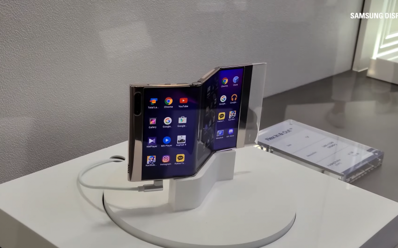 [IMID 2021] S-Foldable Multi-Folding | Samsung Display Newsroom