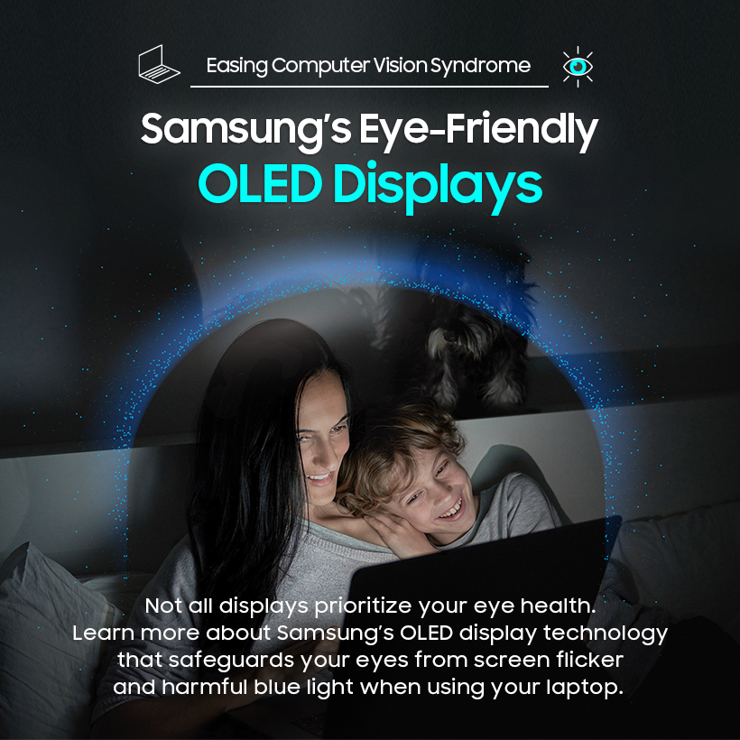 Samsung Eye-Friendly OLED Display